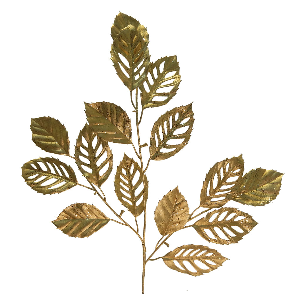 Hoja rosa calada dorado - FloraCenter - FloraCenter - floracenter